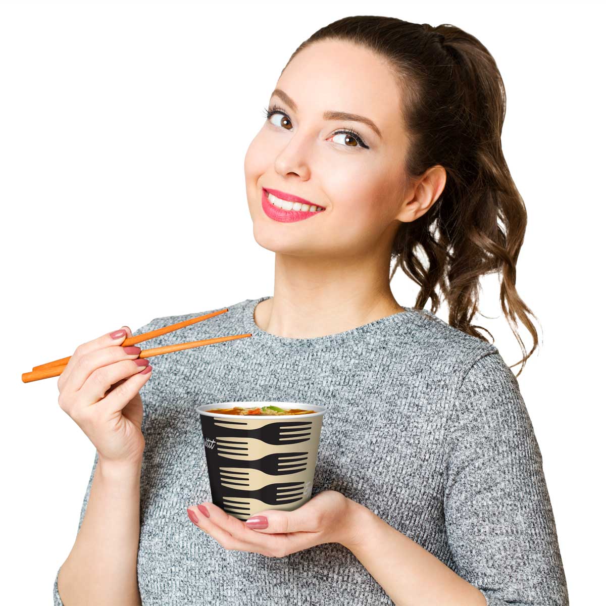 Combi Cup - Take Away food containers - D.C. Paper and Plastic Industries